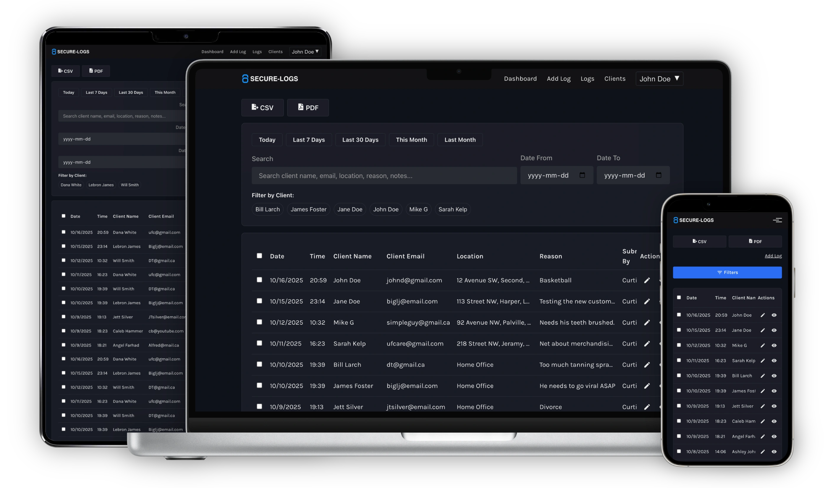 Secure-Logs | Digital Logging For Social Workers